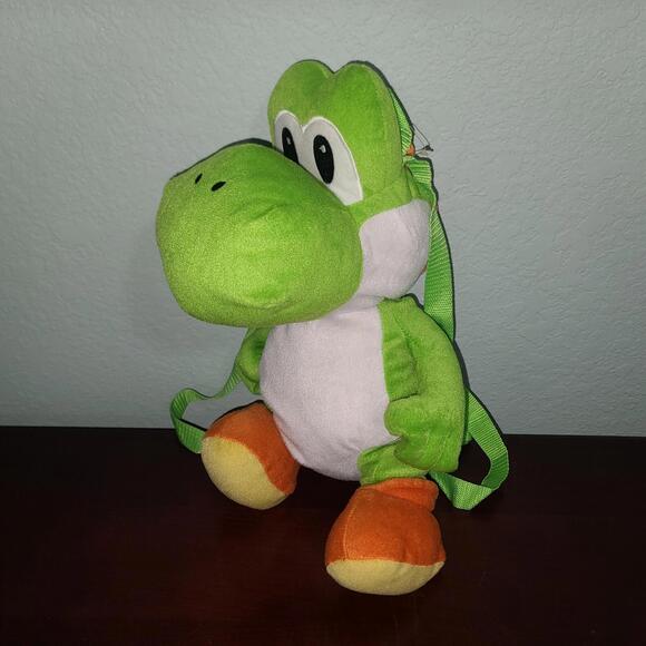 Nintendo | Toys | Official Nintendo Yoshi 8 Plush Backpack Mario Bros ...